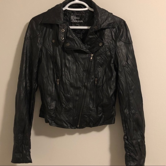 Urban Behavior | Jackets & Coats | Urban Behaviour Black Faux Leather ...